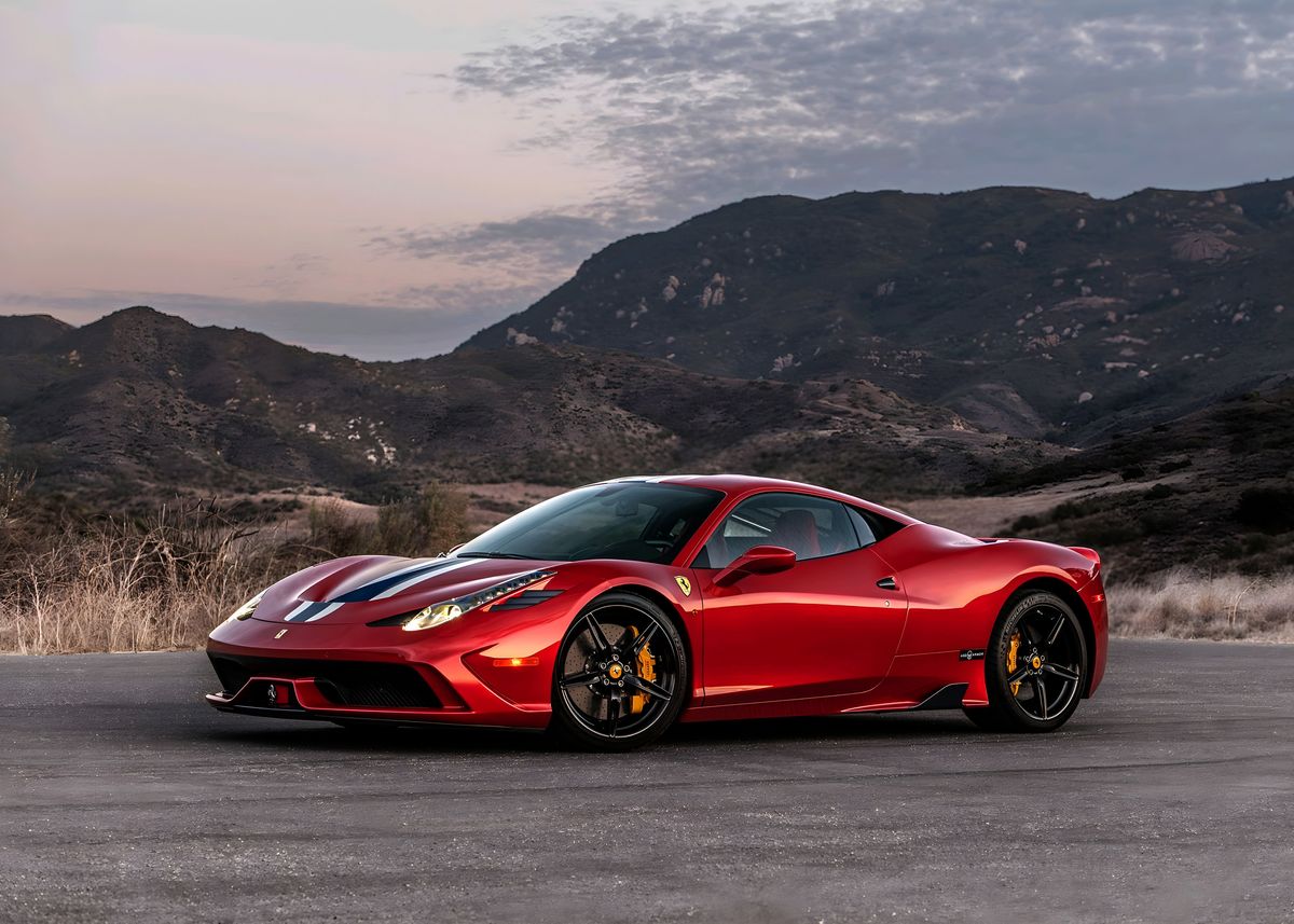 'Ferrari LaFerrari' Poster, picture, metal print, paint by Vehicle Cars ...