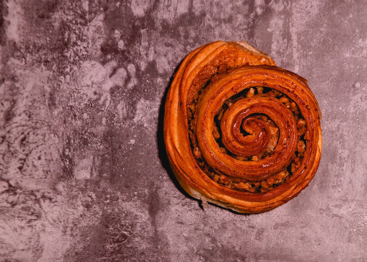 'Cinnamon roll' Poster by Fátima Seehagen Nature Illustrations | Displate