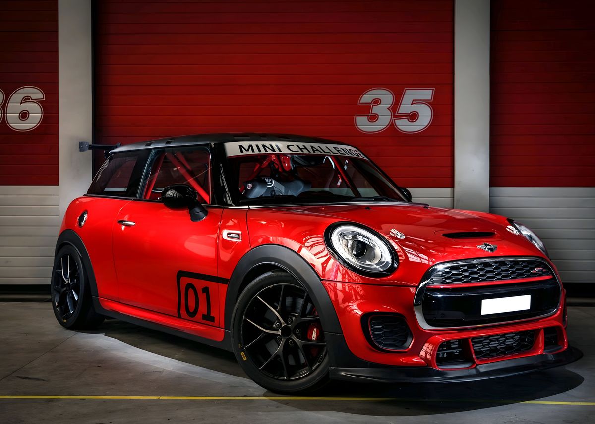 'Mini Cooper 2017' Poster, picture, metal print, paint by Vehicle Cars ...