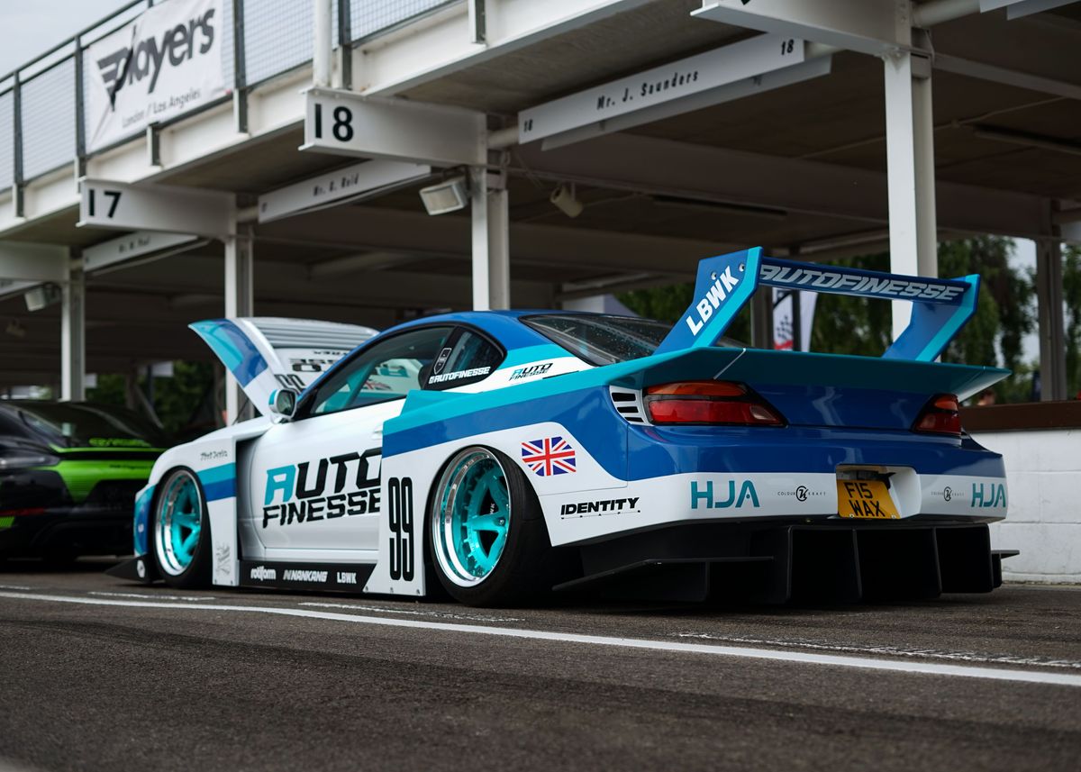 'Nissan S15' Poster, picture, metal print, paint by vividdepth | Displate