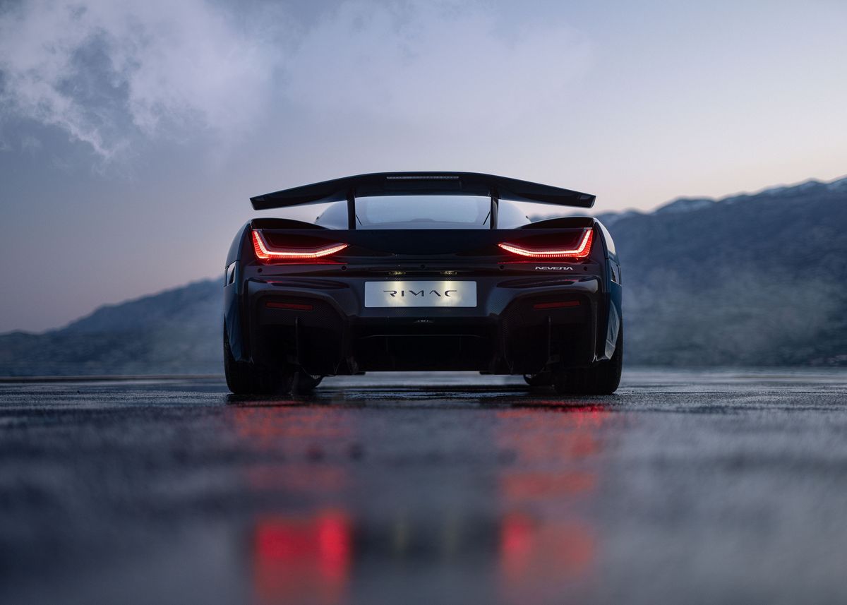 'Rimac Nevera' Poster, picture, metal print, paint by paijo ambon ...