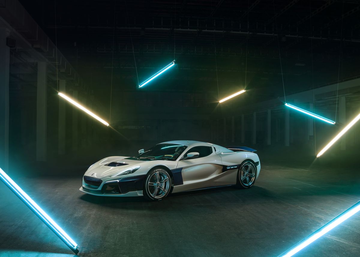 'Rimac Nevera' Poster, picture, metal print, paint by paijo ambon ...