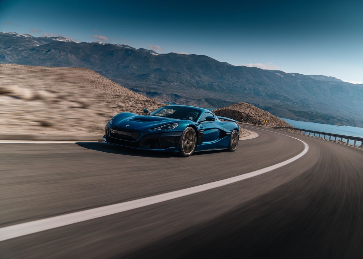 'Rimac Nevera' Poster, picture, metal print, paint by paijo ambon ...