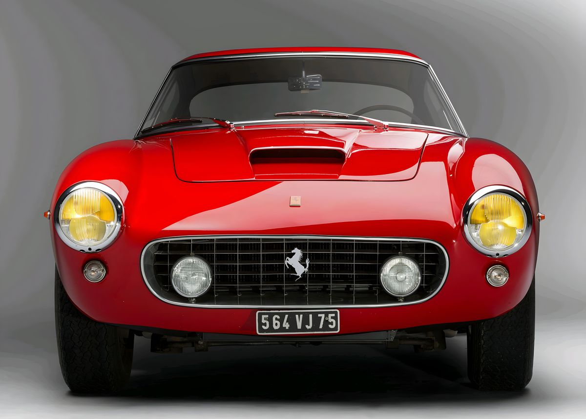 '1962 Ferrari 250 GT' Poster, picture, metal print, paint by Retro Wave ...