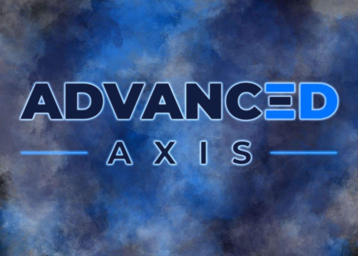 'Advanced Axis Logo' Poster, picture, metal print, paint by Tyler Kozic ...