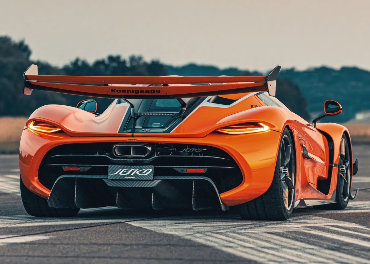 'Koenigsegg' Poster by Aaron Elmer | Displate