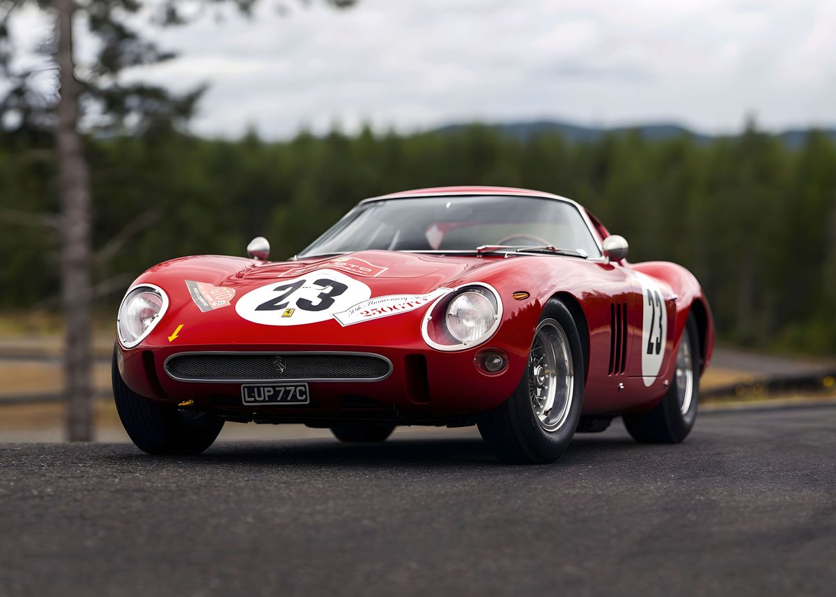 '1964 Ferrari 250 GTO' Poster, picture, metal print, paint by Retro ...