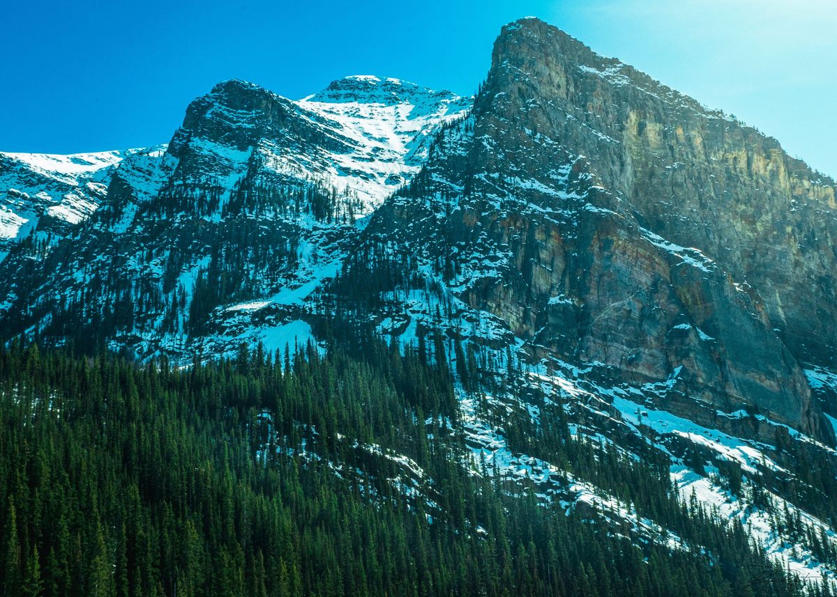 'Canadian Mountain Range ' Poster, picture, metal print, paint by Ben ...