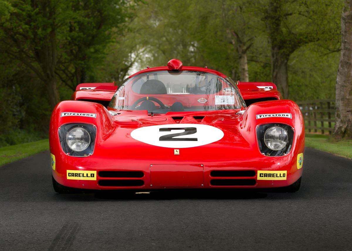 '1970 Ferrari 512 S' Poster, picture, metal print, paint by Retro ...