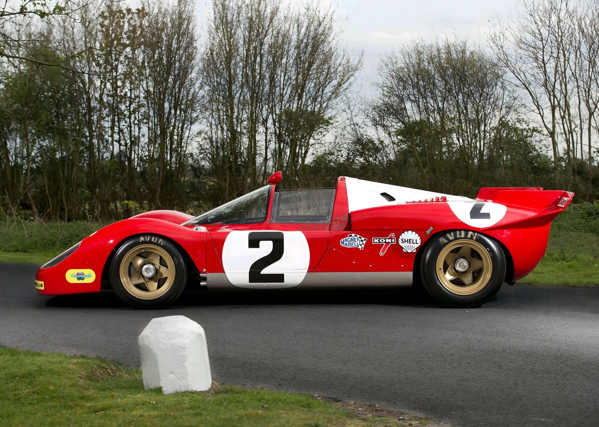 '1970 Ferrari 512 S' Poster, picture, metal print, paint by Retro ...