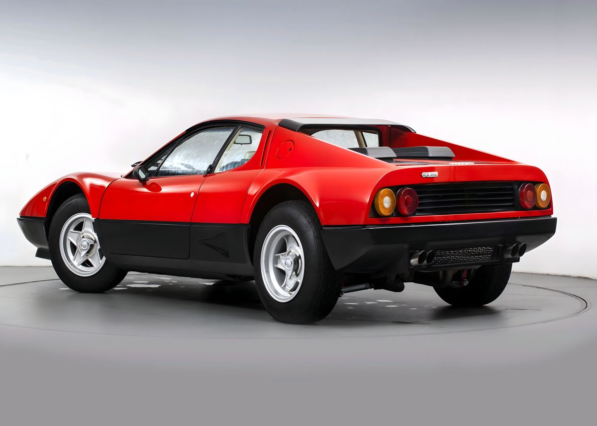 '1976 Ferrari 512 BB' Poster, picture, metal print, paint by Retro Wave ...