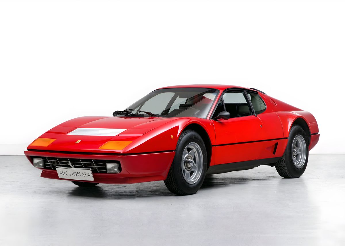 '1976 Ferrari 512 BB' Poster, picture, metal print, paint by Retro Wave ...