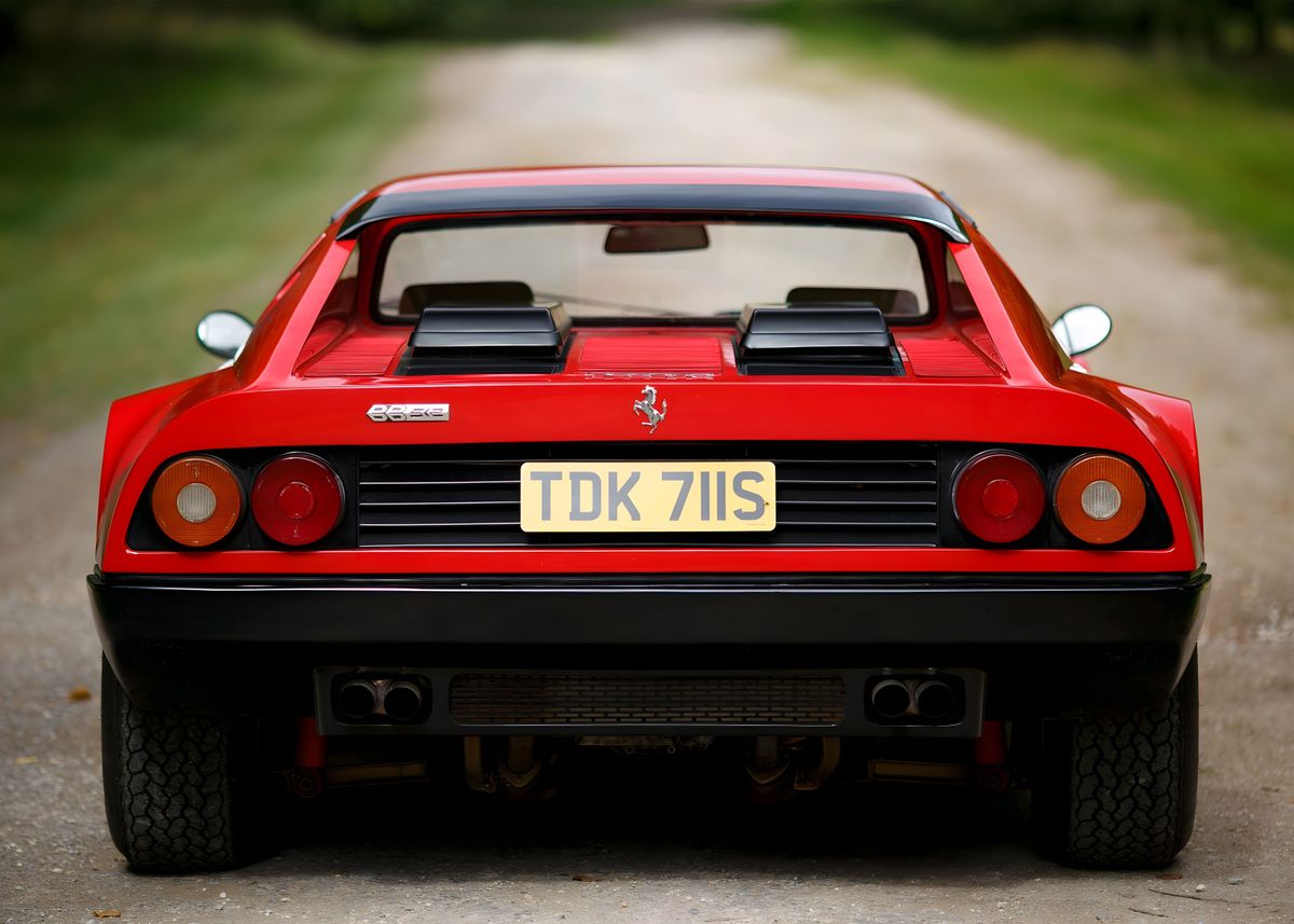 '1976 Ferrari 512 BB' Poster, picture, metal print, paint by Retro ...