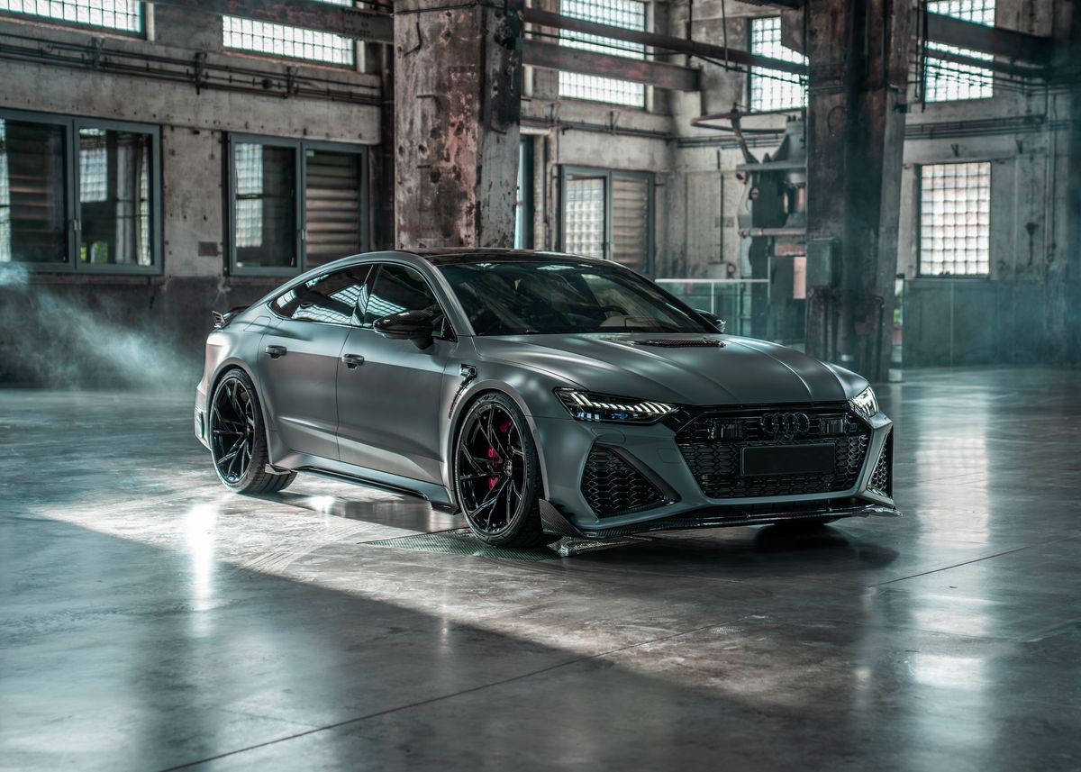 'Audi RS6 ABT legacy Car' Poster, picture, metal print, paint by gani ...