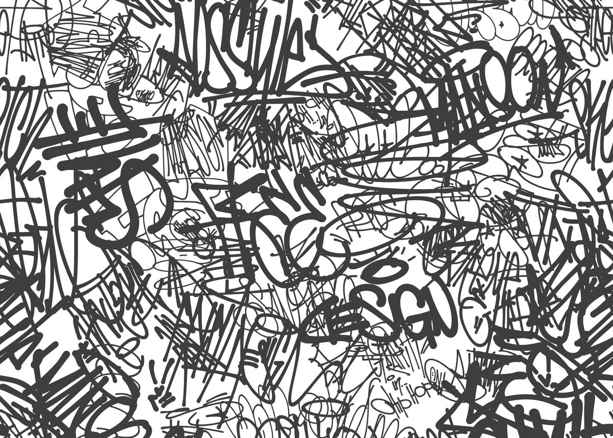 'Graffiti' Poster, picture, metal print, paint by Grafitti Poster ...