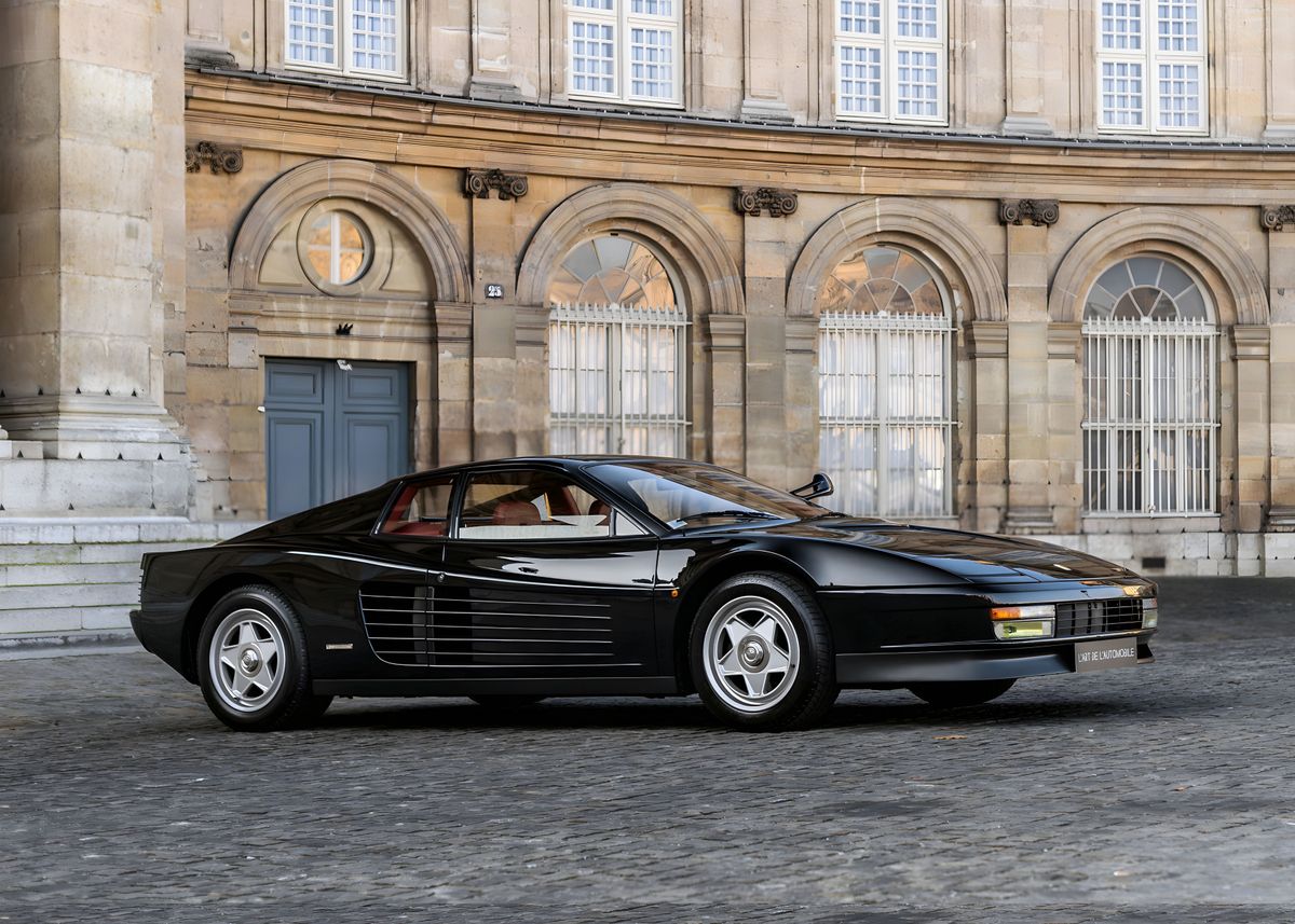 '1984 Ferrari Testarossa' Poster, picture, metal print, paint by Retro ...