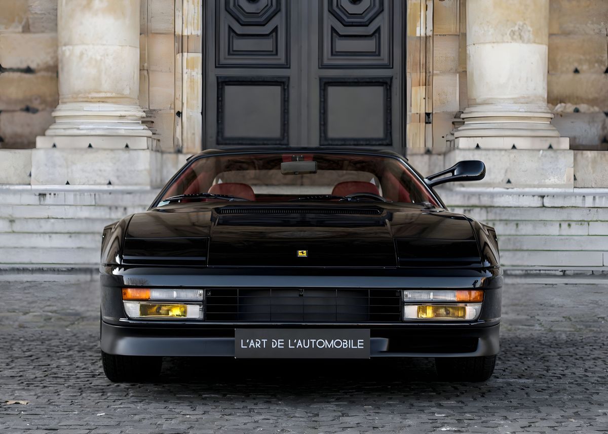 '1984 Ferrari Testarossa' Poster, picture, metal print, paint by Retro ...