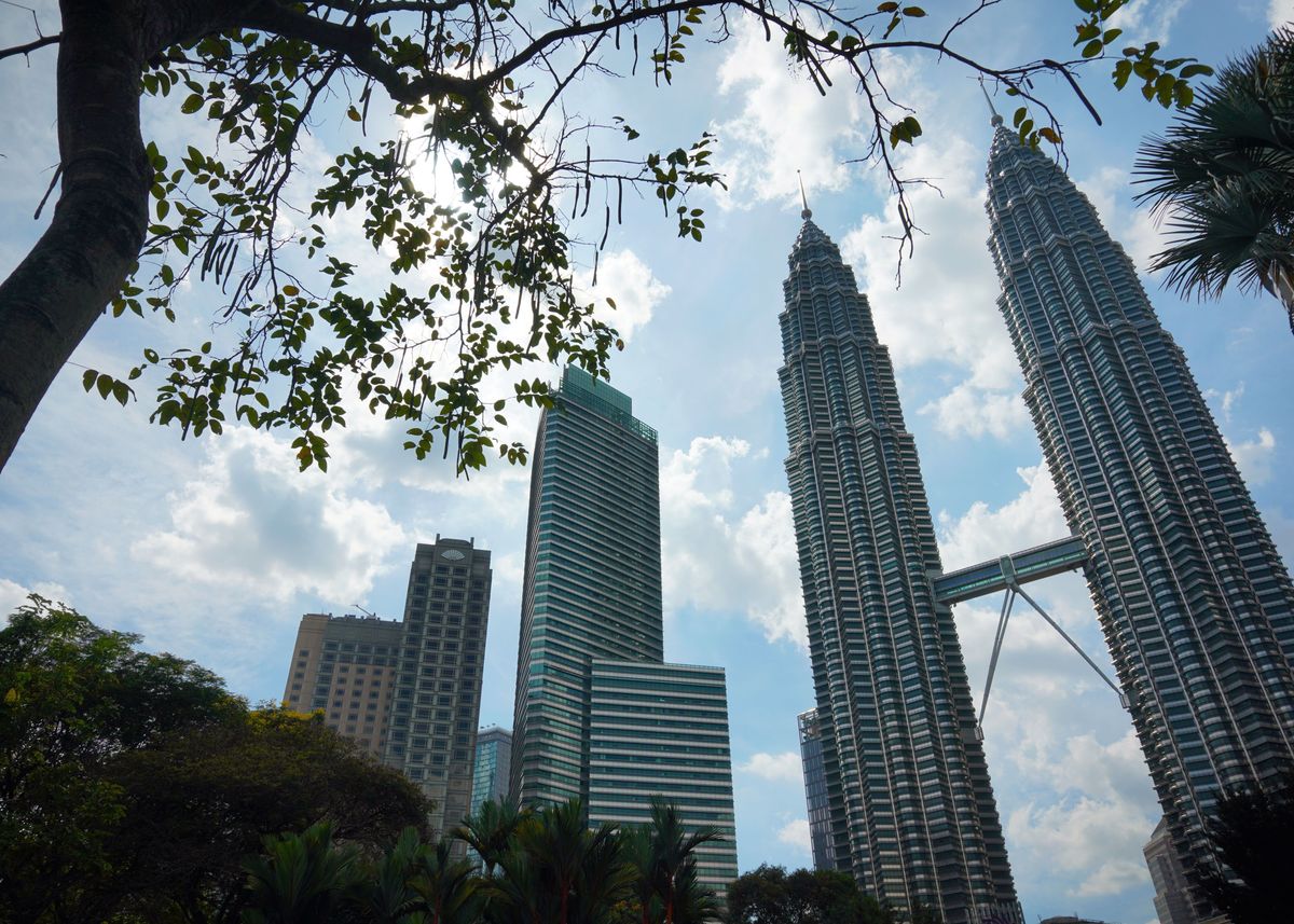 'Sunny Malaysia KLCC ' Poster, picture, metal print, paint by Wulfland ...