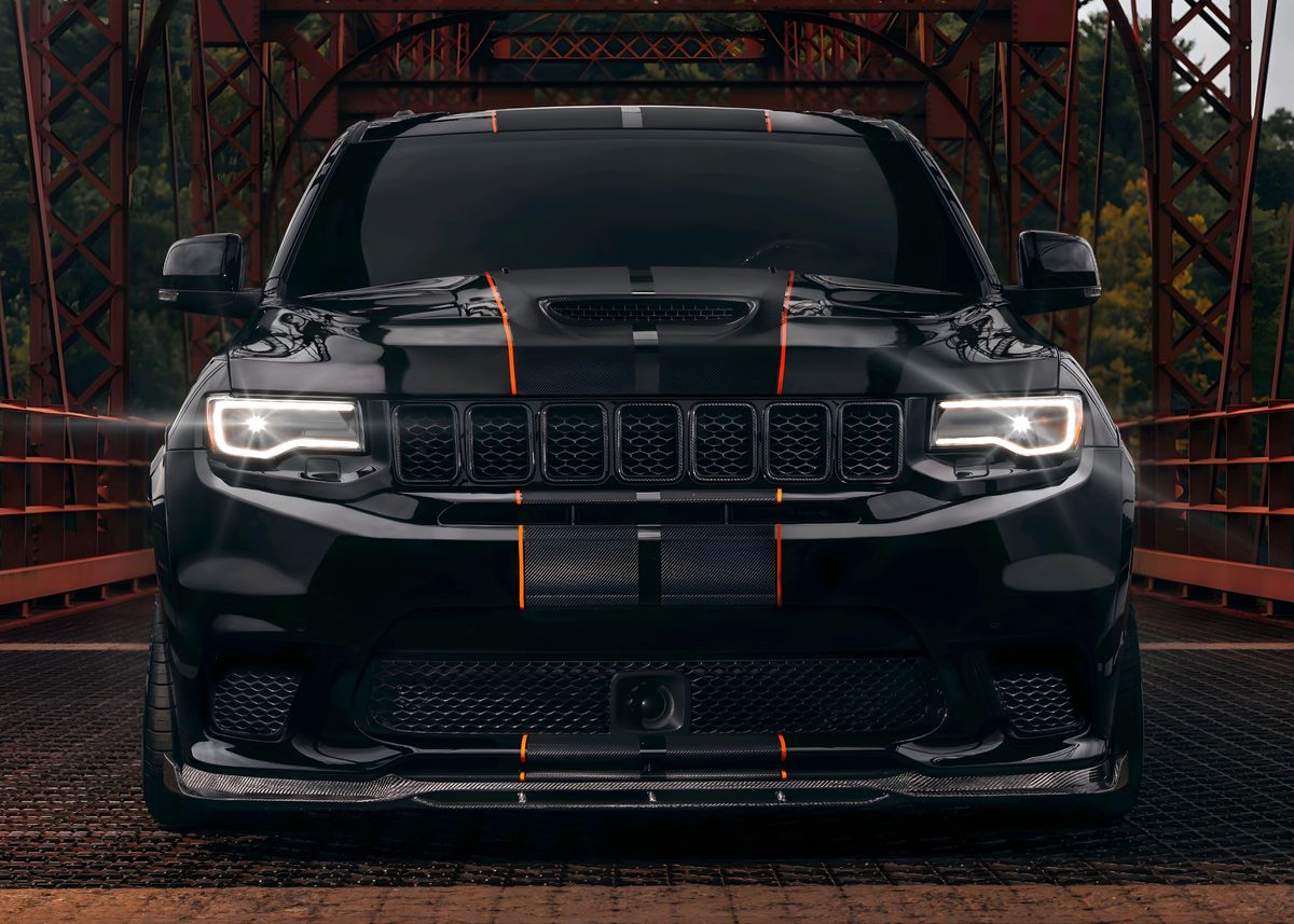 'Jeep Trackhawk ' Poster, picture, metal print, paint by auto cars ...