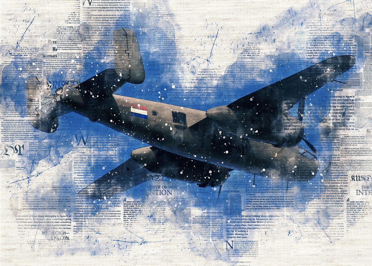 'Aircraft 20' Poster, picture, metal print, paint by Alejandro Lopez ...