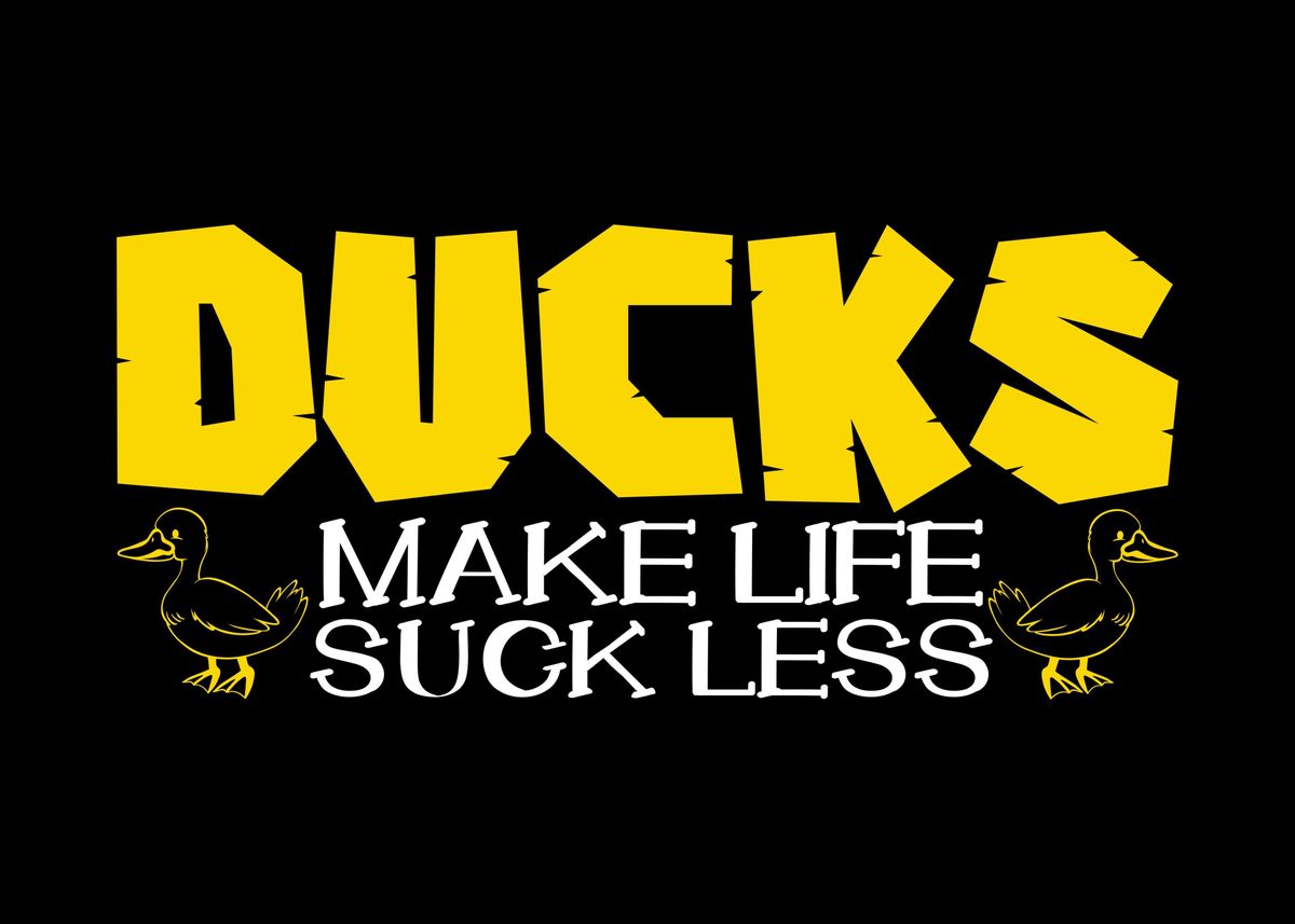 'Duck Duckling Lover Cute' Poster by DesignatedDesigner | Displate