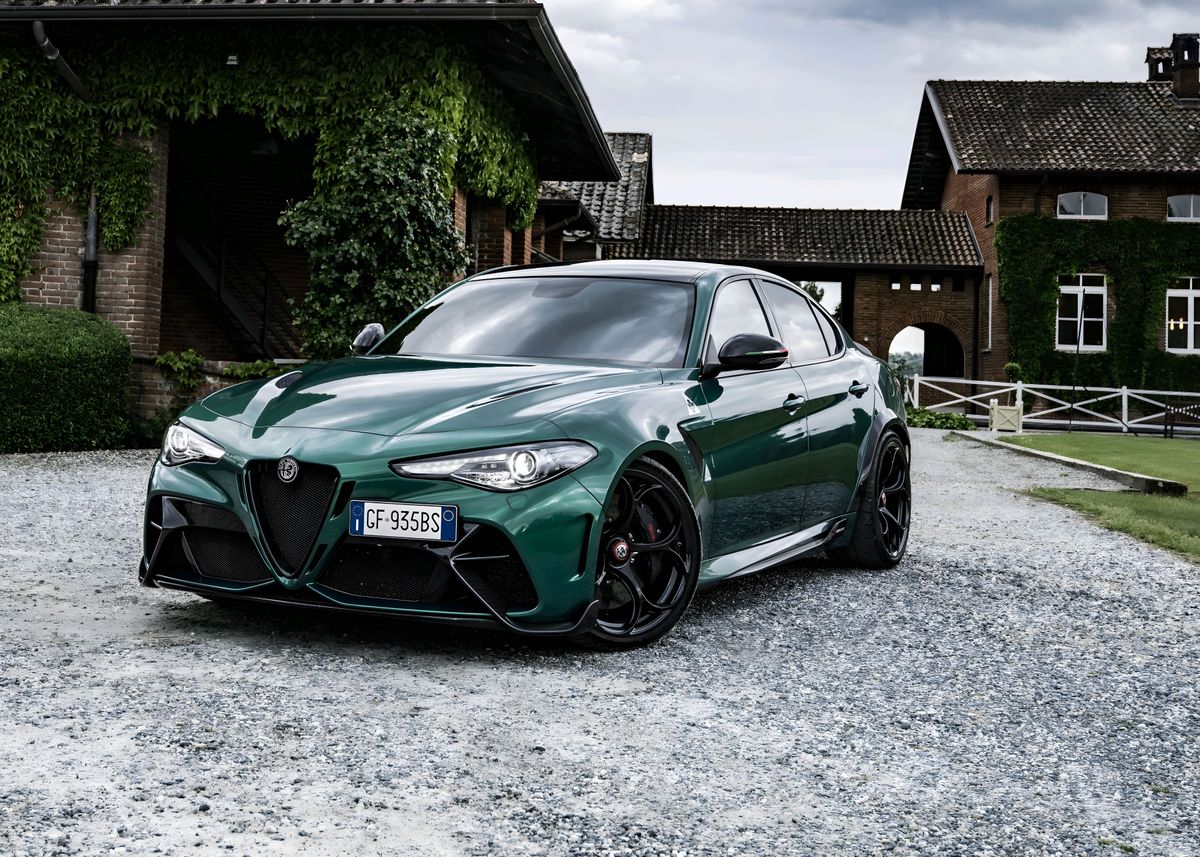 'Alfa Romeo Giulia ' Poster, picture, metal print, paint by auto cars ...