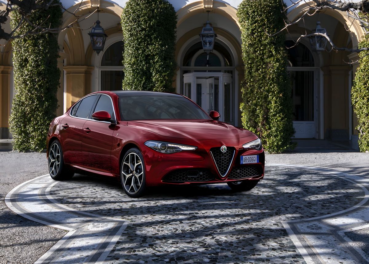 'Alfa Romeo Giulia Ti 6c' Poster by auto cars | Displate