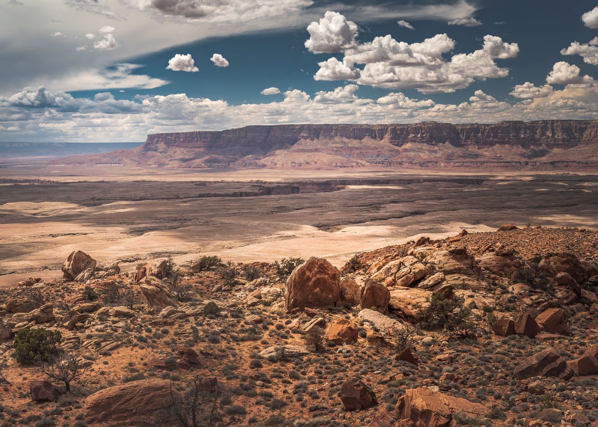 'Vermilion Cliffs' Poster, picture, metal print, paint by Matt Cool ...