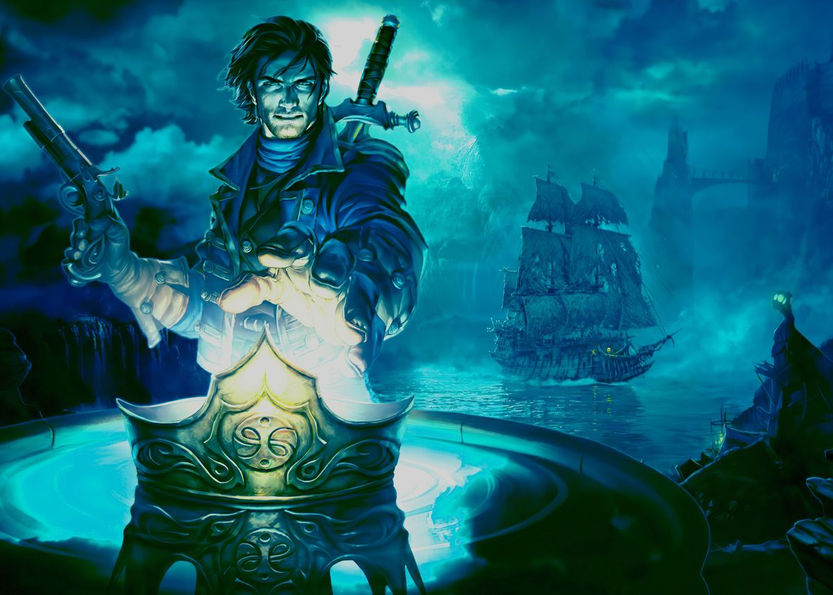 'Fable' Poster, picture, metal print, paint by cameron amber | Displate