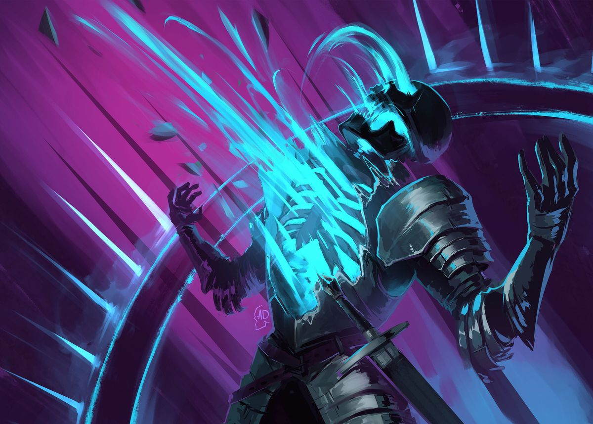 'Arcane Overload' Poster, picture, metal print, paint by Anthony ...