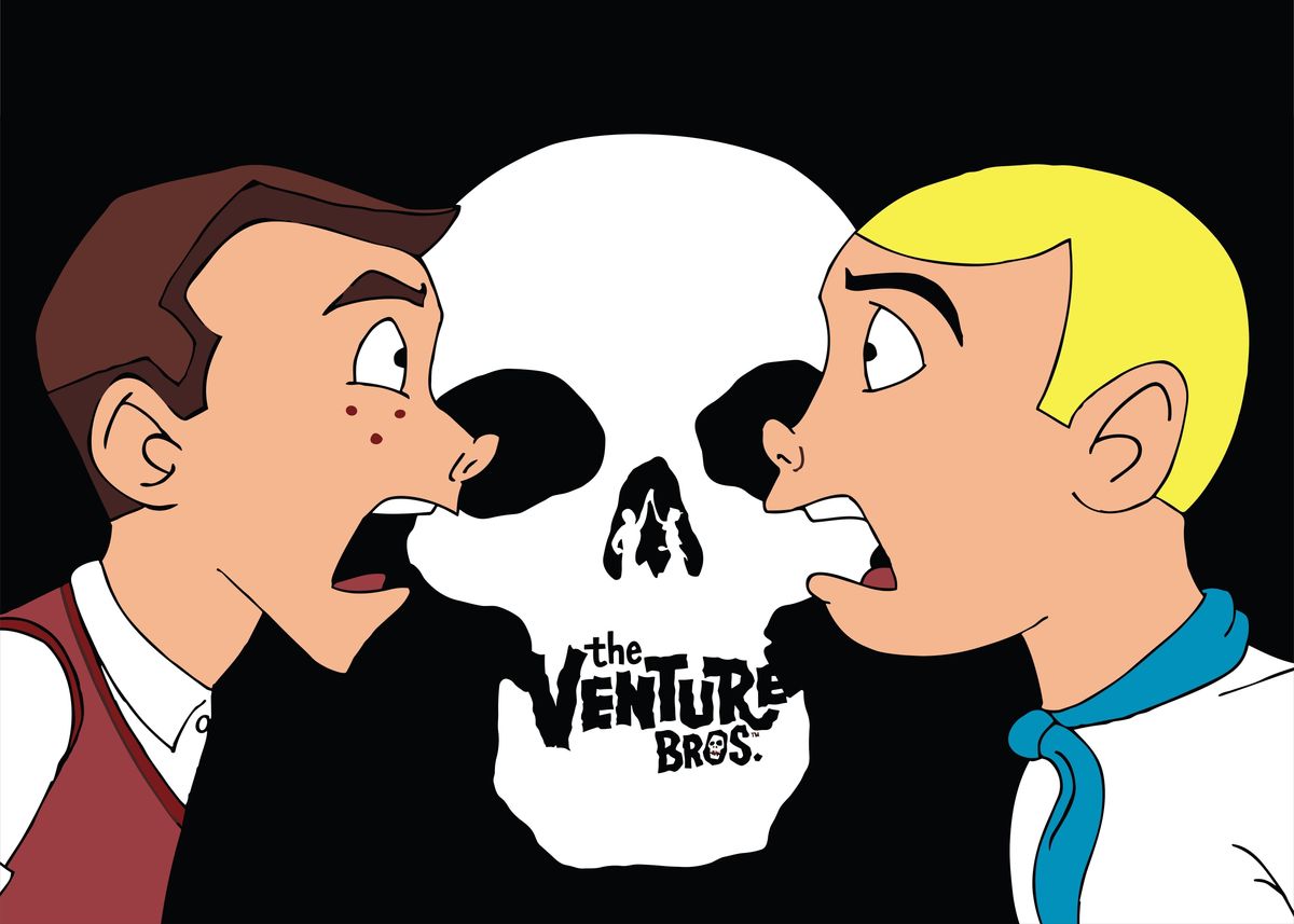 'The Venture Bros' Poster, picture, metal print, paint by Hiruka | Displate