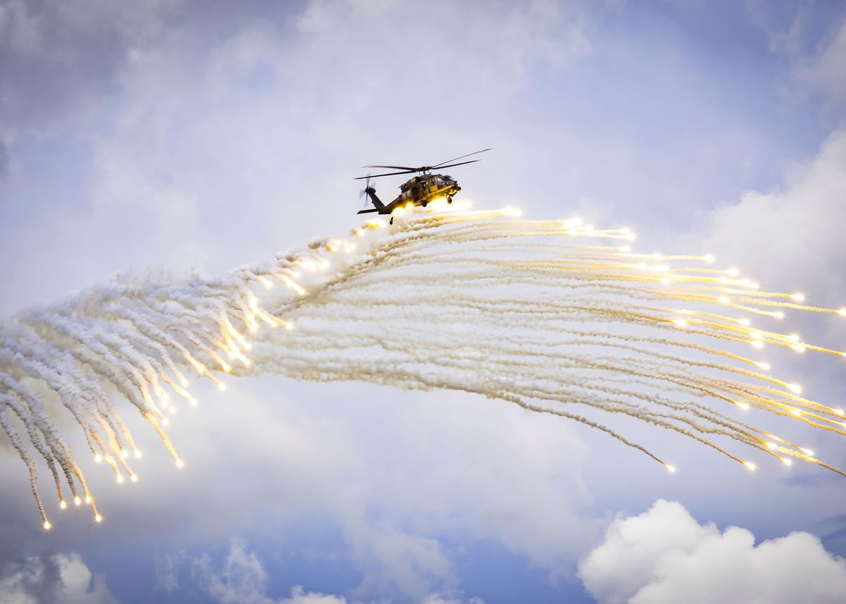 'Pave Hawk' Poster, picture, metal print, paint by Galaxy Images | Displate