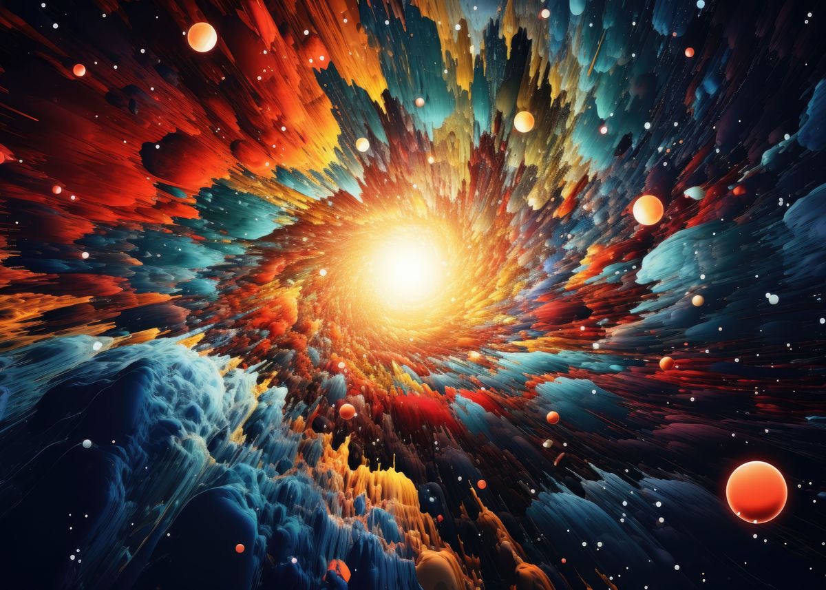 'Universe Colors' Poster by Dr Picture | Displate