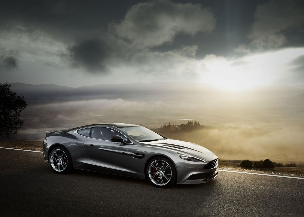 'Aston Martin Vanquish' Poster, picture, metal print, paint by Erikk ...
