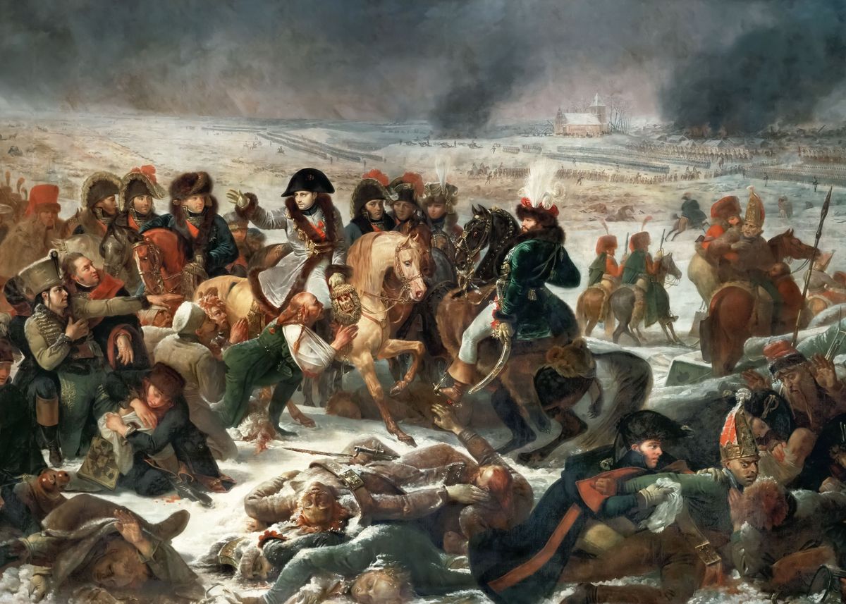 'The Battle Of Eylau' Poster, picture, metal print, paint by Mango Art ...