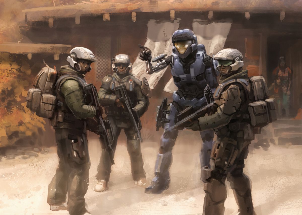 'Catherine-B320' Poster, picture, metal print, paint by Halo Game ...