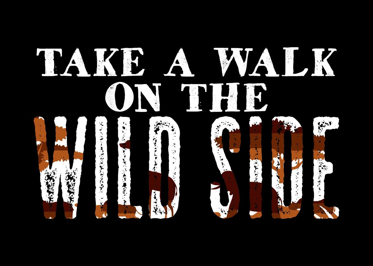 'Wild Walk Adventure Guide' Poster, picture, metal print, paint by ...