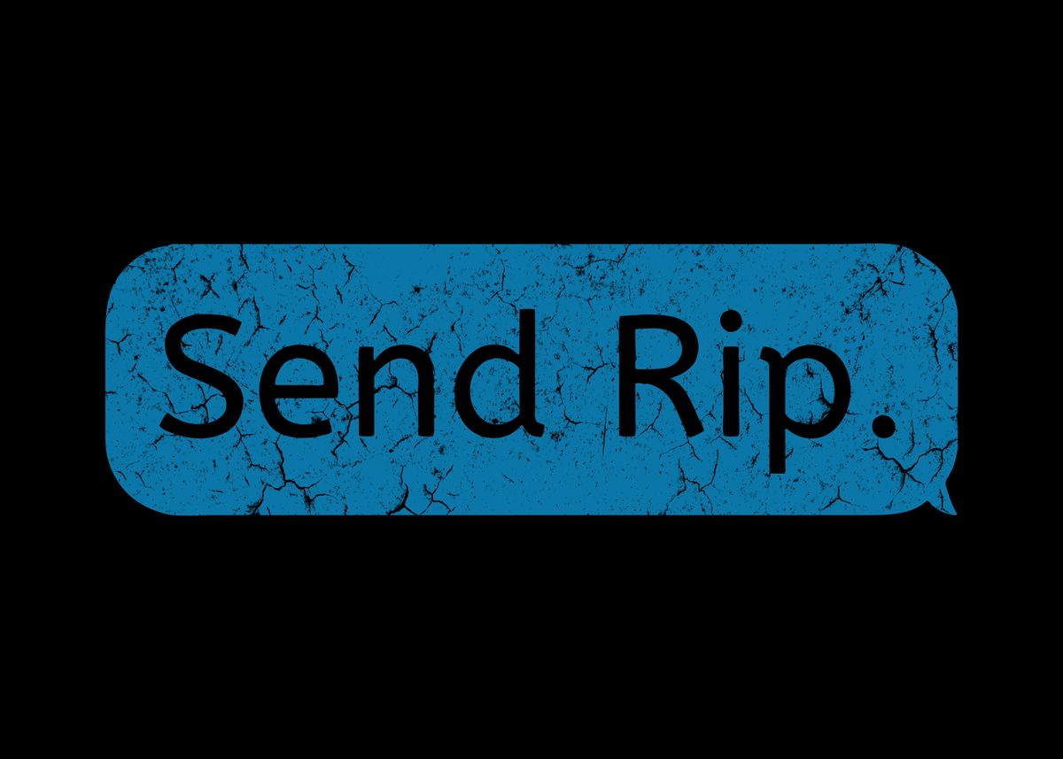 'send rip' Poster, picture, metal print, paint by retno triningsih ...