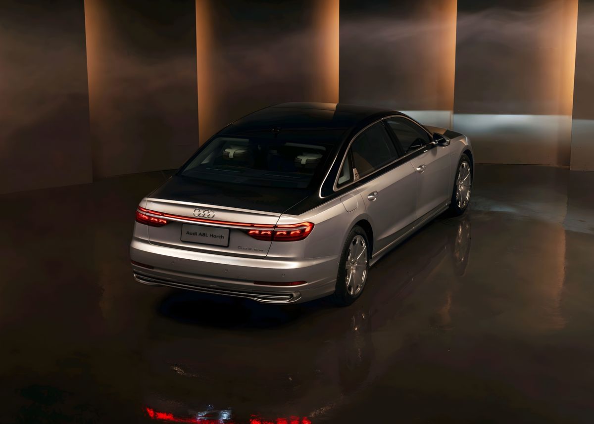 'Audi A8' Poster, picture, metal print, paint by auto cars | Displate