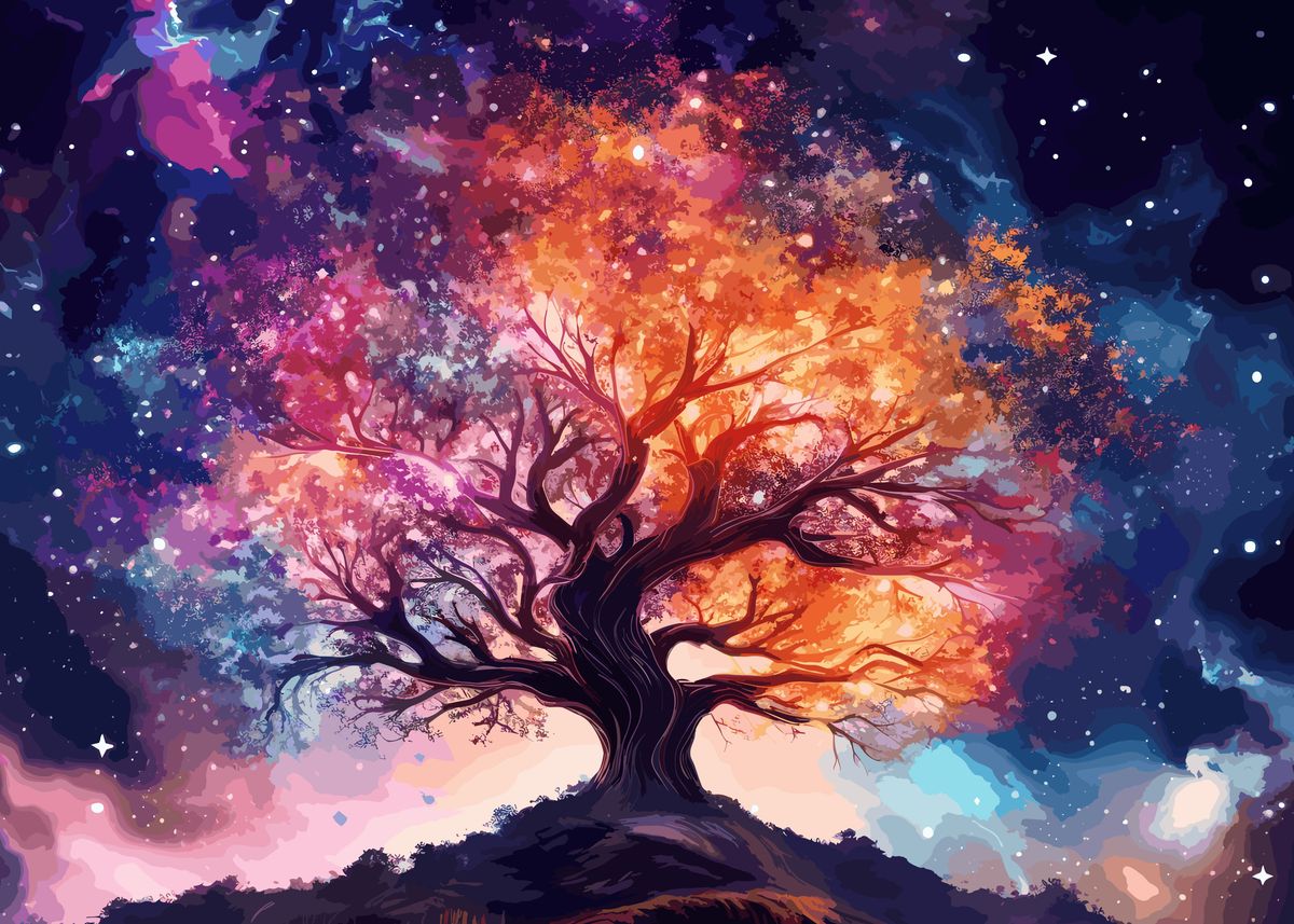 'Magical tree' Poster by Ali Jane | Displate