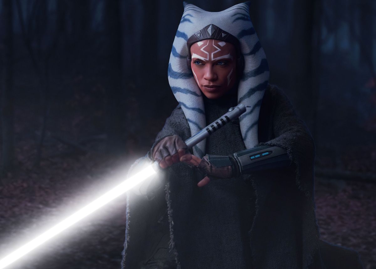 'Fallen Jedi: 5' Poster, picture, metal print, paint by Star Wars ...