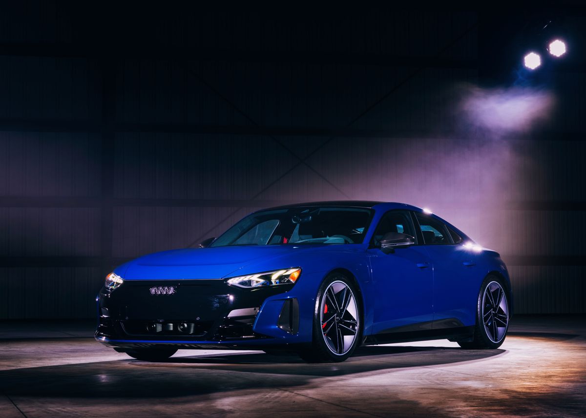 'Audi e tron' Poster, picture, metal print, paint by Shintia Ameliani ...