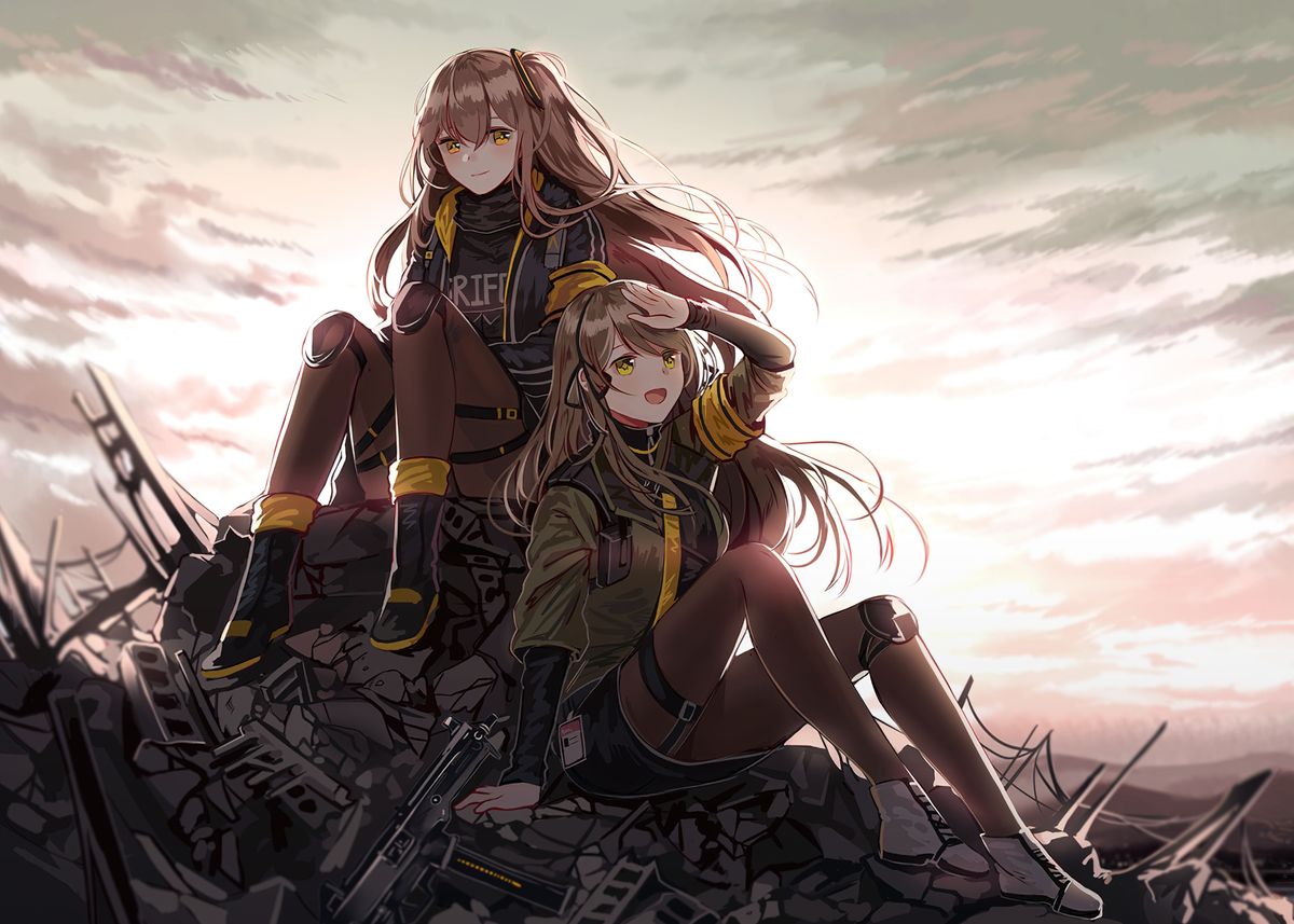'girls frontline' Poster, picture, metal print, paint by hens art ...