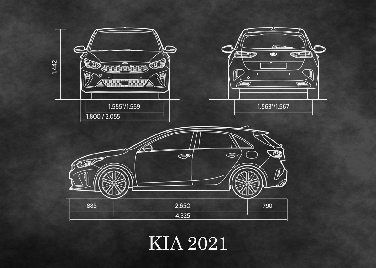 'Kia 2021 ' Poster by Eng Hadoool | Displate