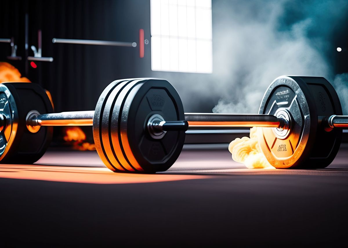 'GYM Body Sport robust' Poster, picture, metal print, paint by Mia 2 ...