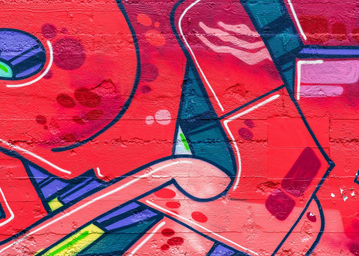 'Graffiti' Poster, picture, metal print, paint by Grafitti Poster ...