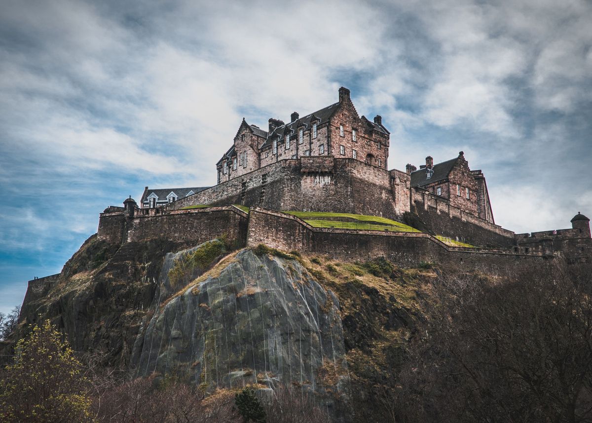 'Edinburgh Castle' Poster, picture, metal print, paint by Matt Cool ...