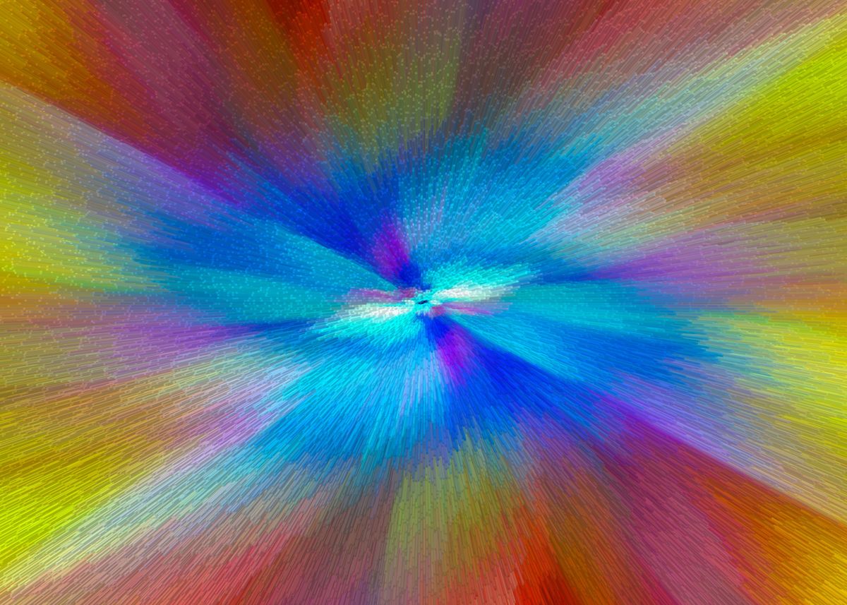 'anime fractal background' Poster by Aniebert Ballo | Displate