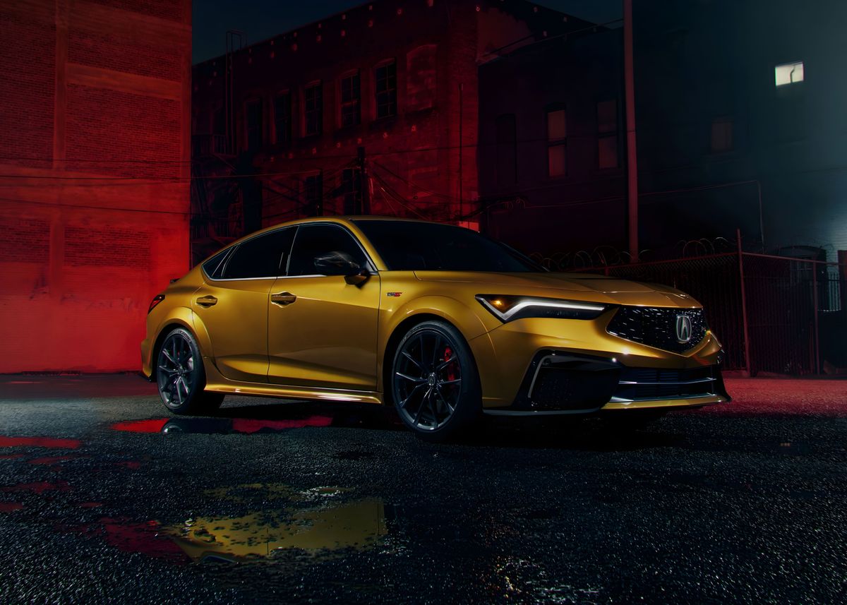 'Acura Integra' Poster, picture, metal print, paint by Sport Cars ...