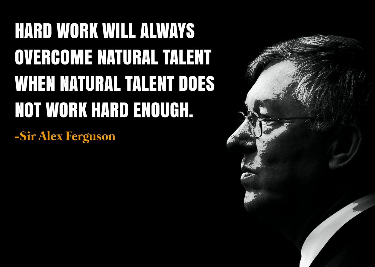 'Sir Alex Ferguson quotes ' Poster by pus meong | Displate